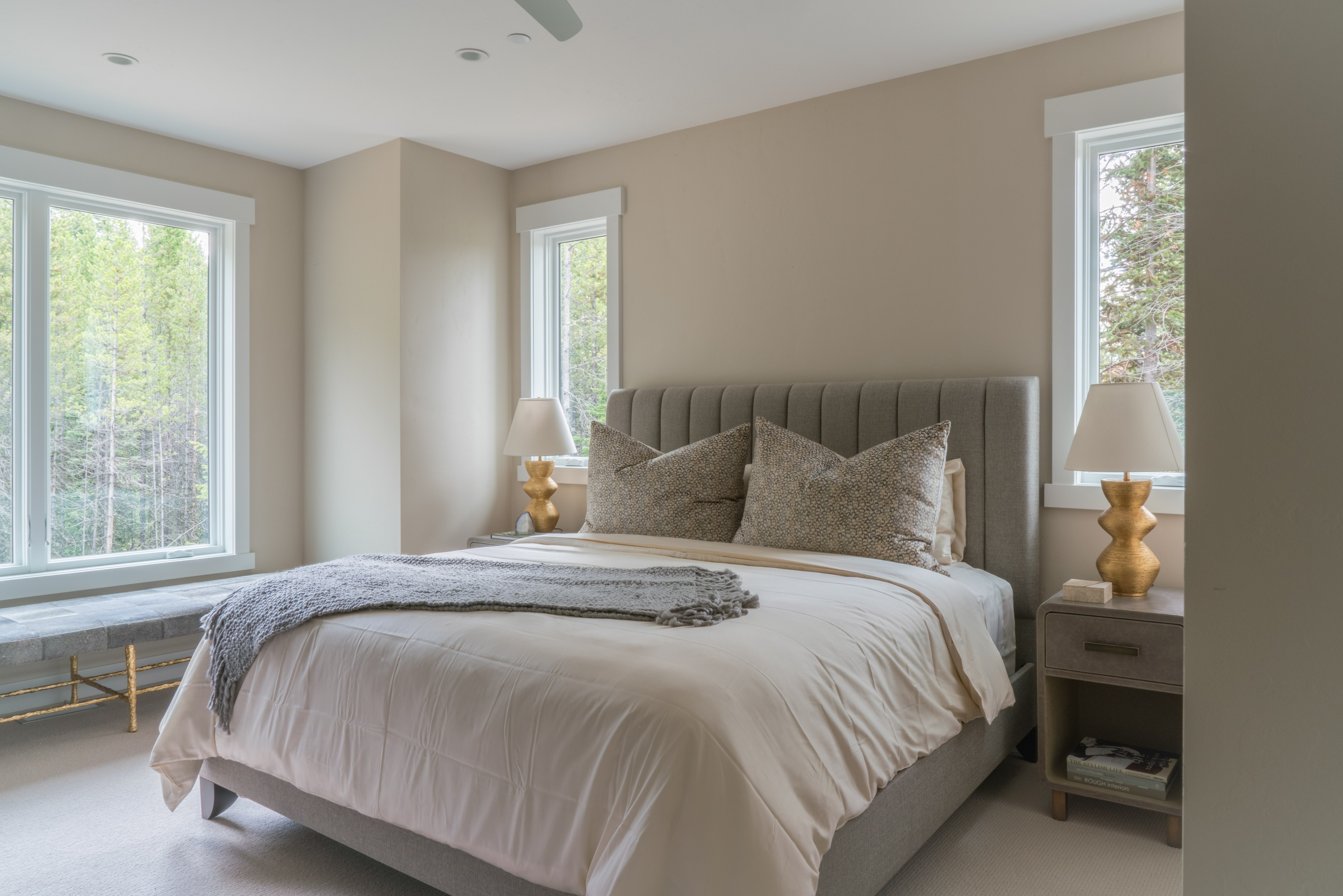 Master Bed - Credit Justine Jane Photography - Cowboys and Indians Magazine