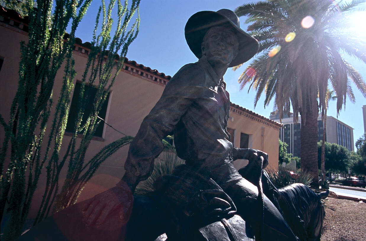 Tucson Museum of Art Statue - Cowboys and Indians Magazine