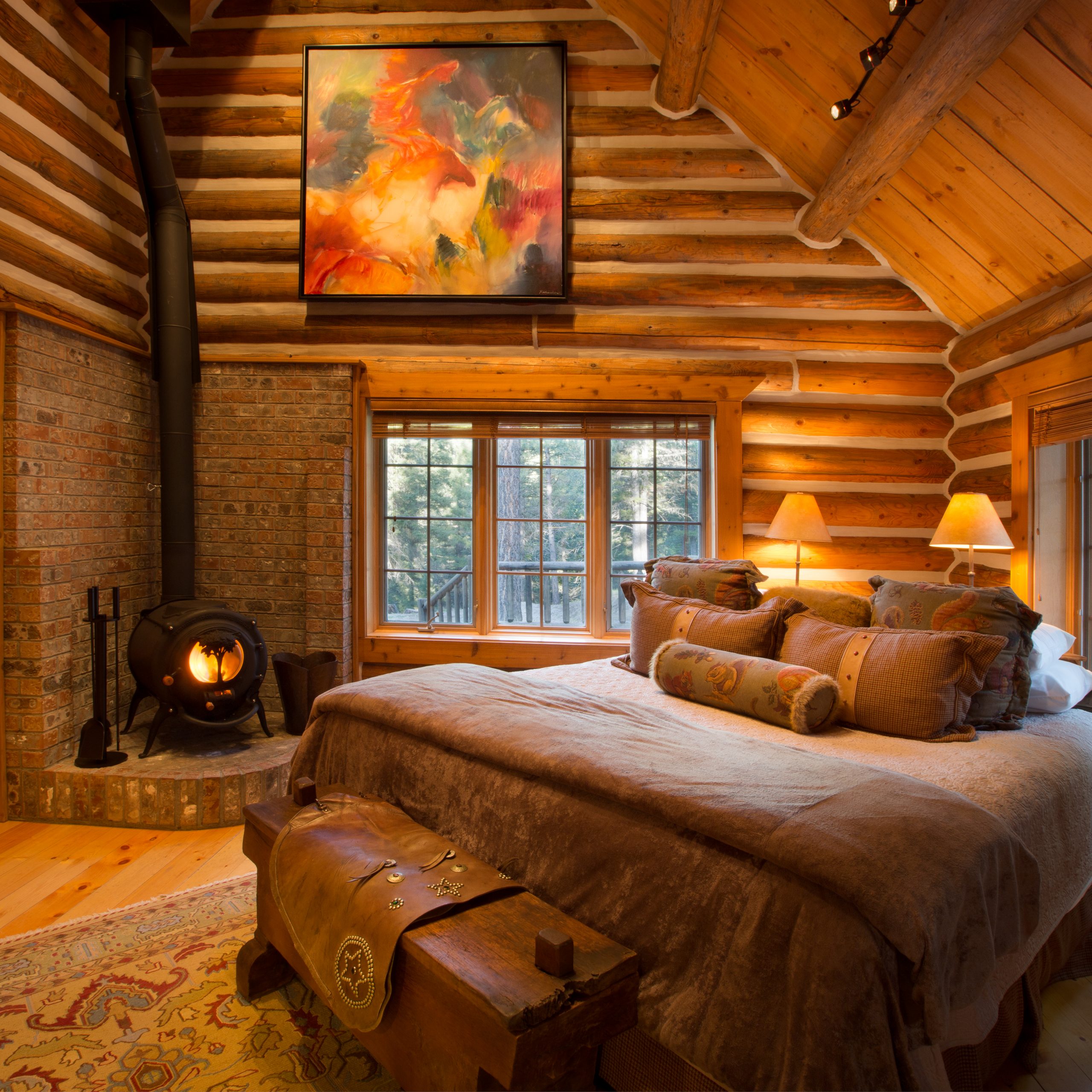 Chipmunk Cottage Interior - Cowboys and Indians Magazine