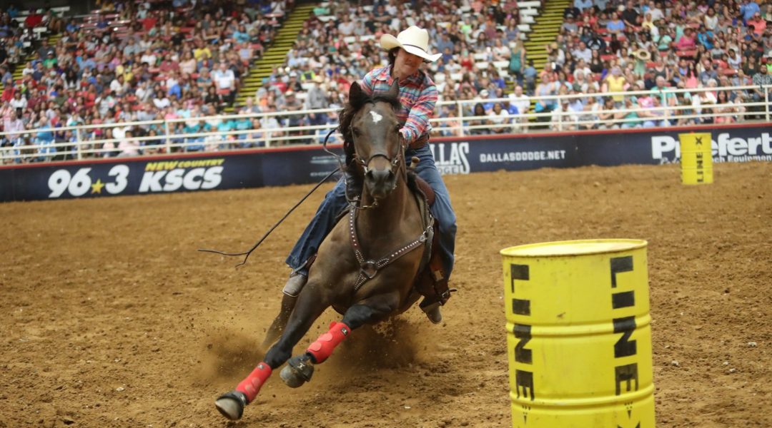 Girl Barrel Racing - Cowboys and Indians Magazine