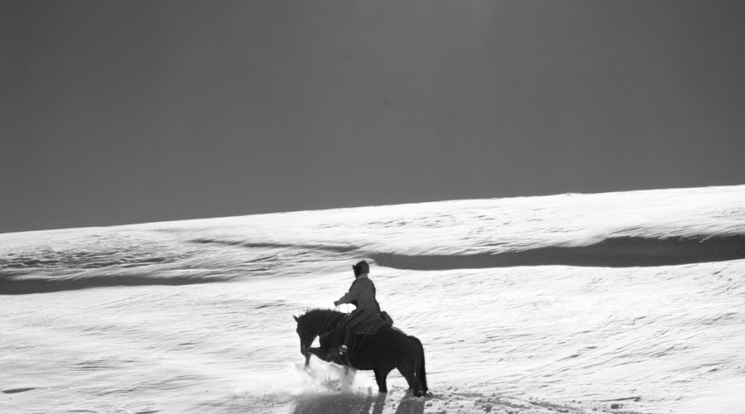 Tough Traveling, 29 x 19.5 ©1988 Barbara Van Cleve - Cowboys and ...