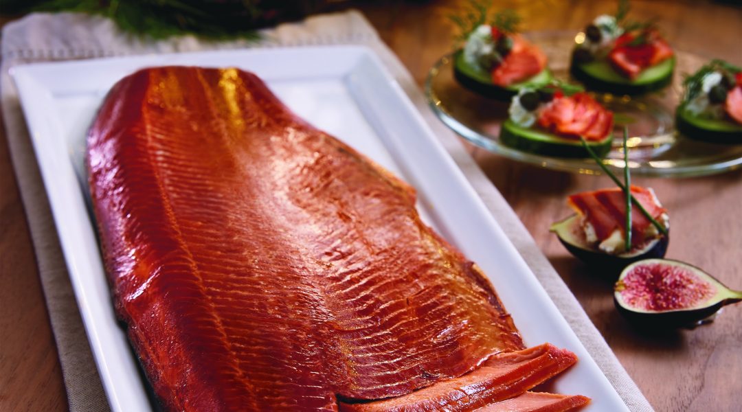 SeaBear SmokedSalmon1.5lbAngledFrame 1-00241 (1) - Cowboys and Indians ...