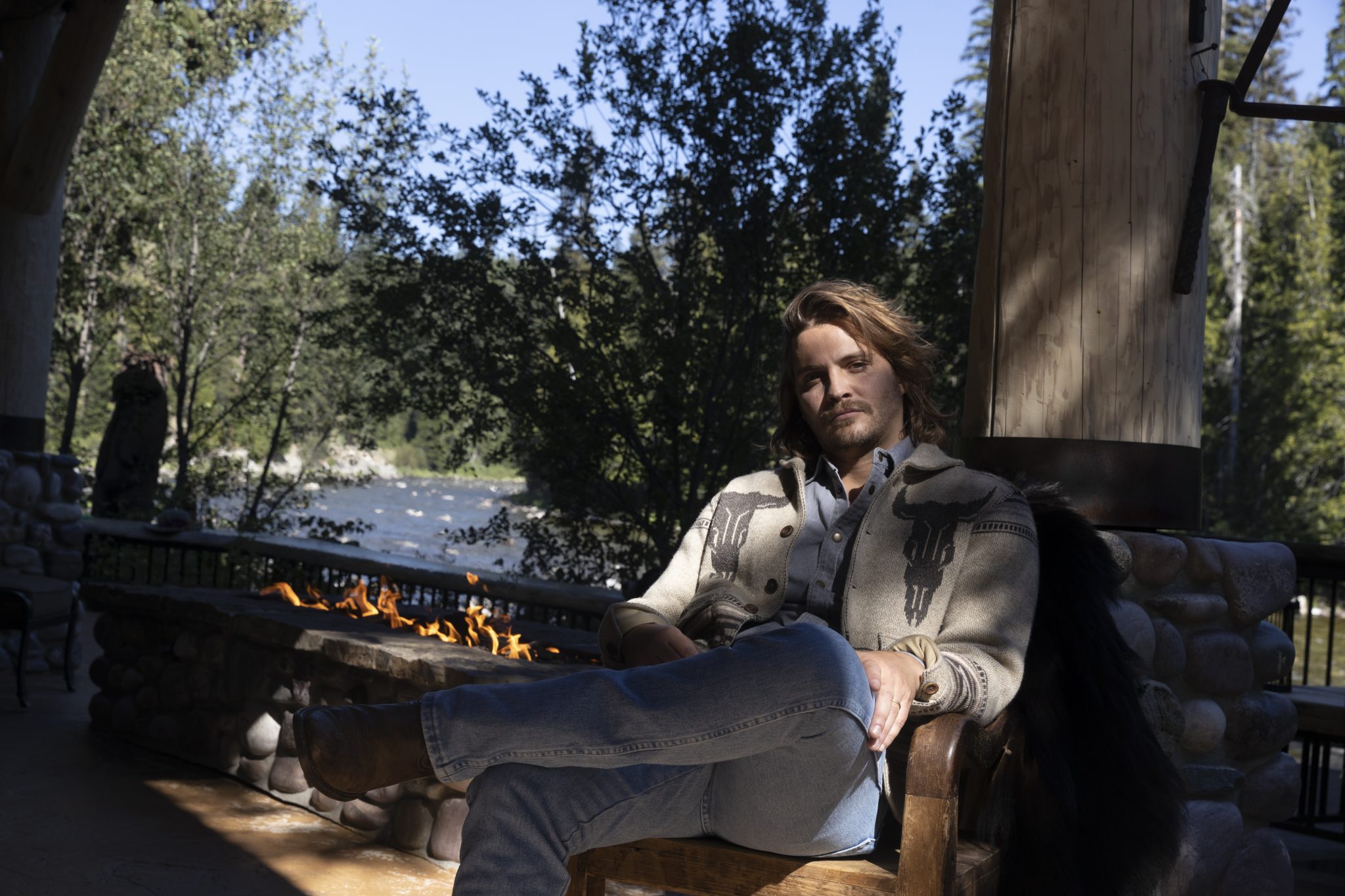 Luke Grimes Cover 9 - Cowboys and Indians Magazine