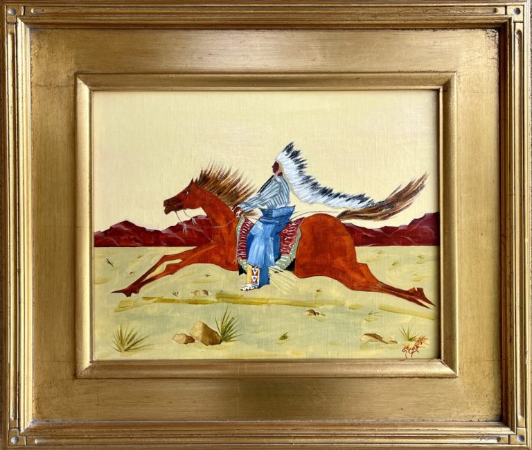 The Western Art Of Barrel Racer Chloe Burk