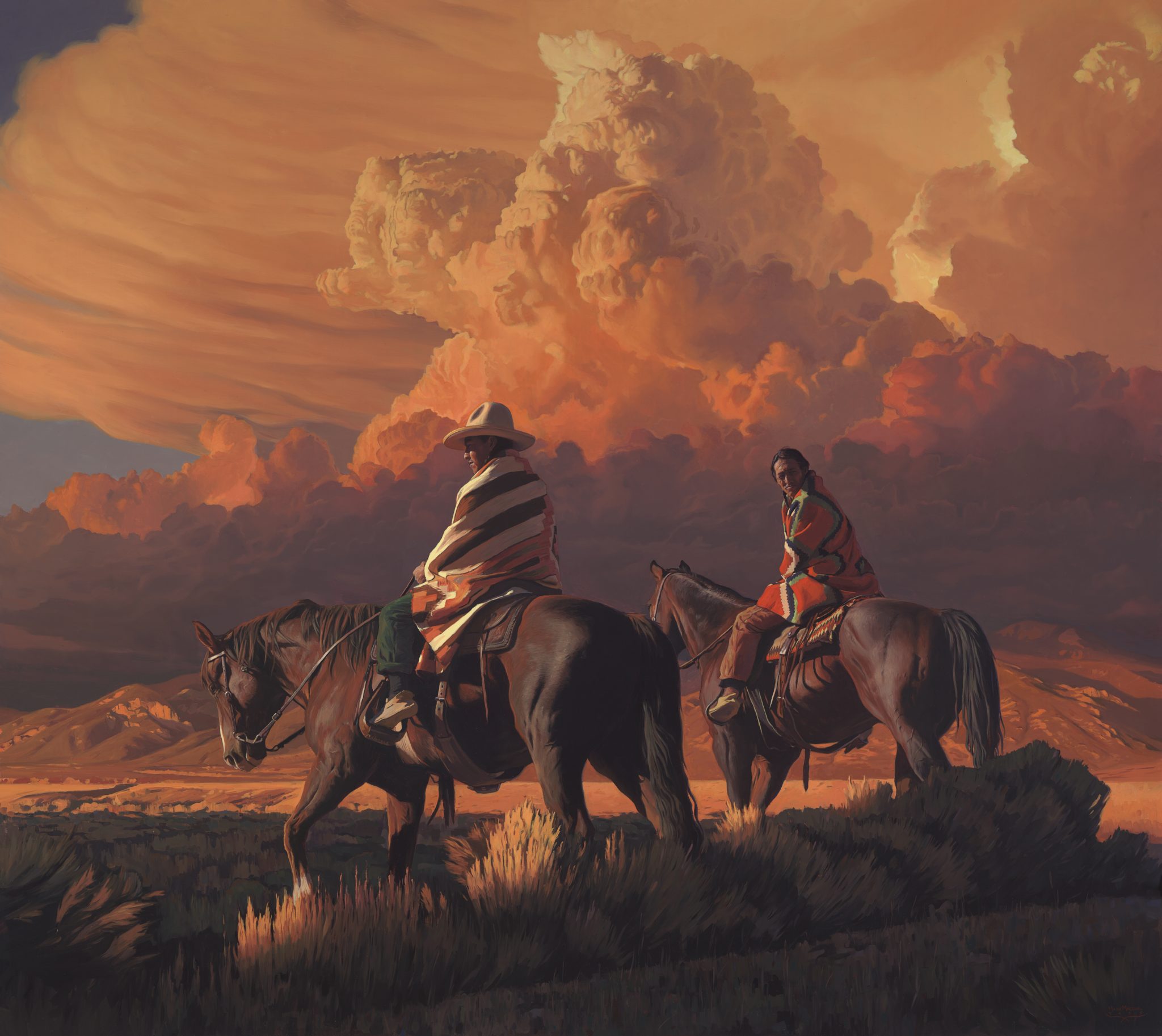 A Guy, A Horse, A Hat, A Sunset: Mark Maggiori On Painting The West