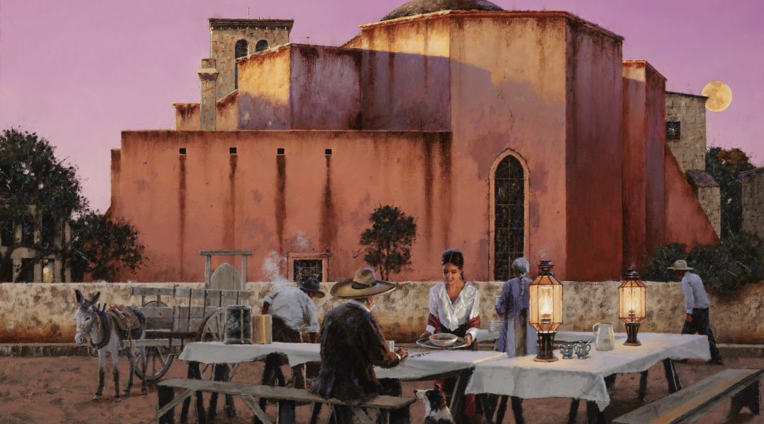 Briscoe — Painting by George Hallmark, size: 48" x 36", year: 2022 ...