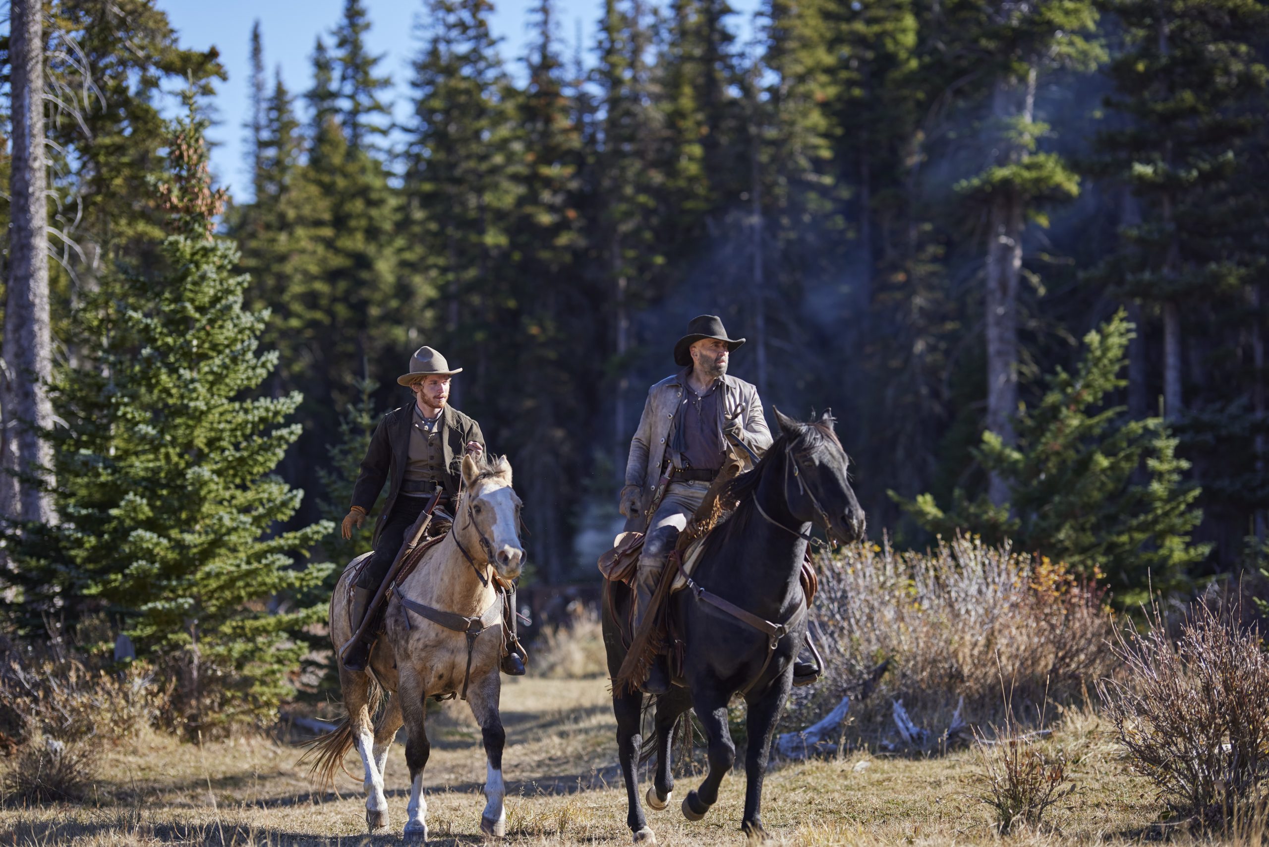 Nicolas Cage Riding A Horse