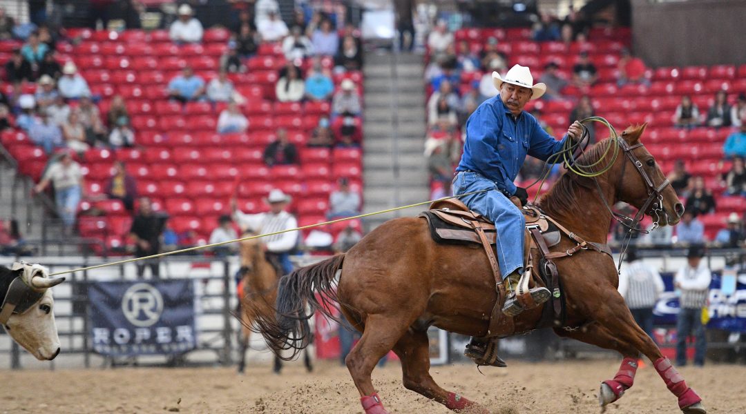 22INFR SR Team Roping Header - Cowboys and Indians Magazine
