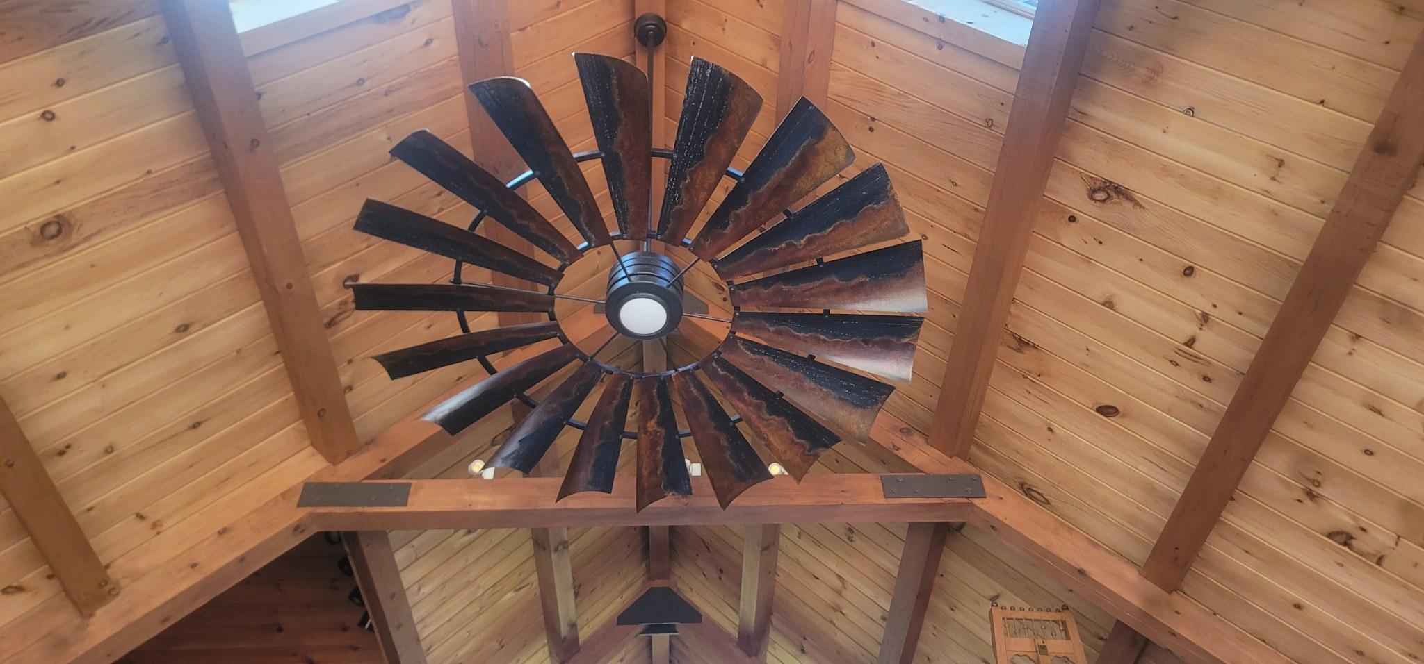 Windmill Ceiling Fans - Cowboys and Indians Magazine