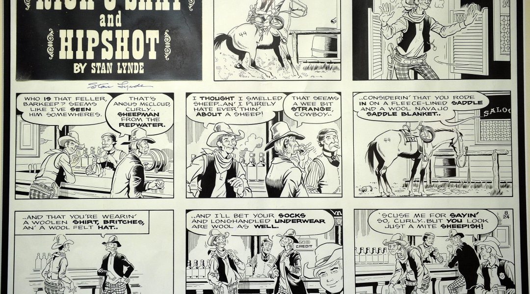 Stan-Lynde-Rick-O'Shay-and-Hipshot-comic-strip - Cowboys and Indians ...