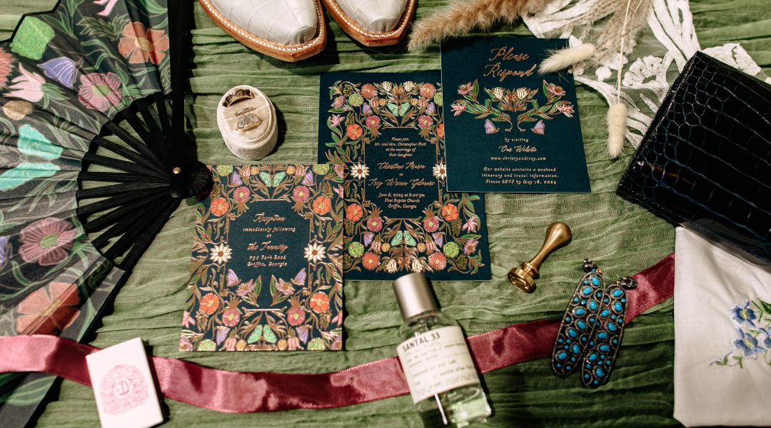 Trey & Christy Gilmore | Wedding Portraits - Cowboys and Indians Magazine