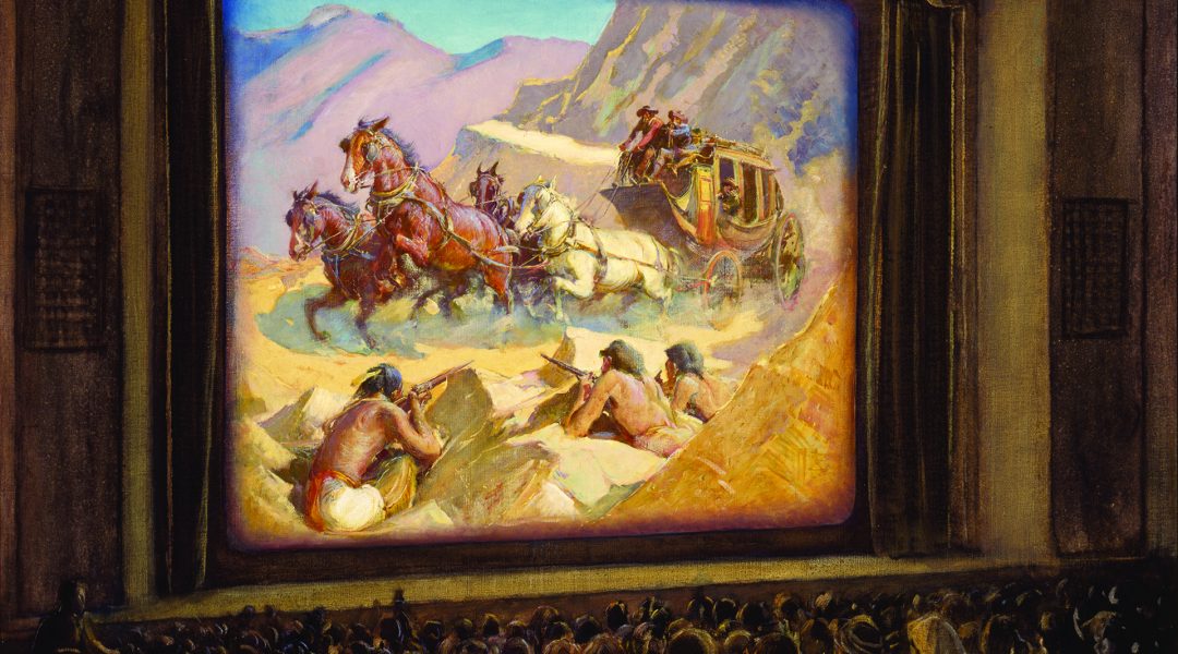 Movie Night at Taos Theater_Berninghaus - Cowboys and Indians Magazine